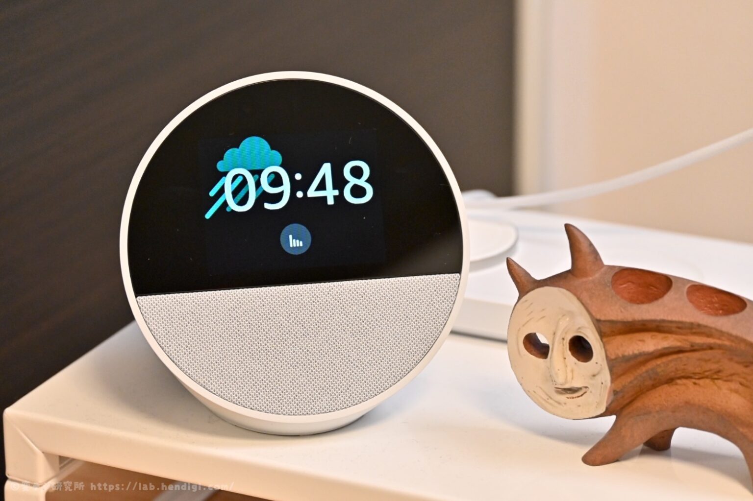 【レビュー】新型「Echo Spot（2024）」を使った感想